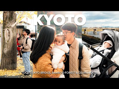 Ajak ISTRI & ANAK Keliling ARASHIYAMA & Nyobain UDON OZURU