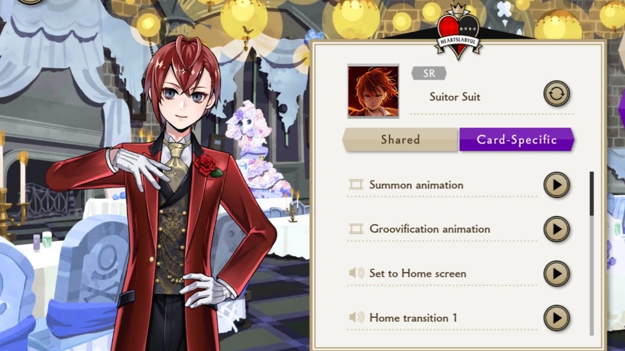 [TWST] Riddle Rosehearts Suitor Suit Voice Lines - YouTube