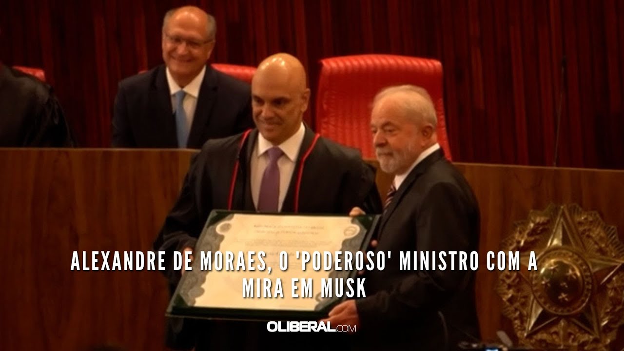 Alexandre de Moraes, o 'poderoso' ministro com a mira em Musk - YouTube