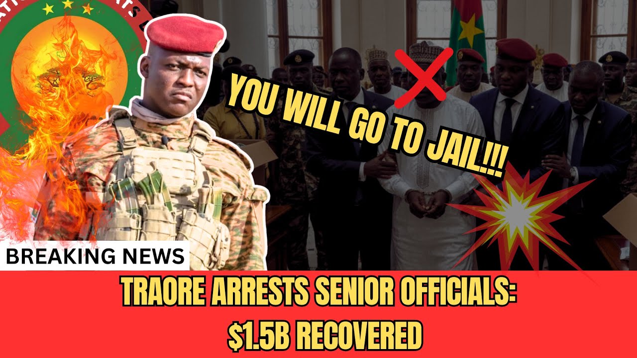 Traore REVEALS $1.5B STOLEN BY OLD ELITES - YouTube