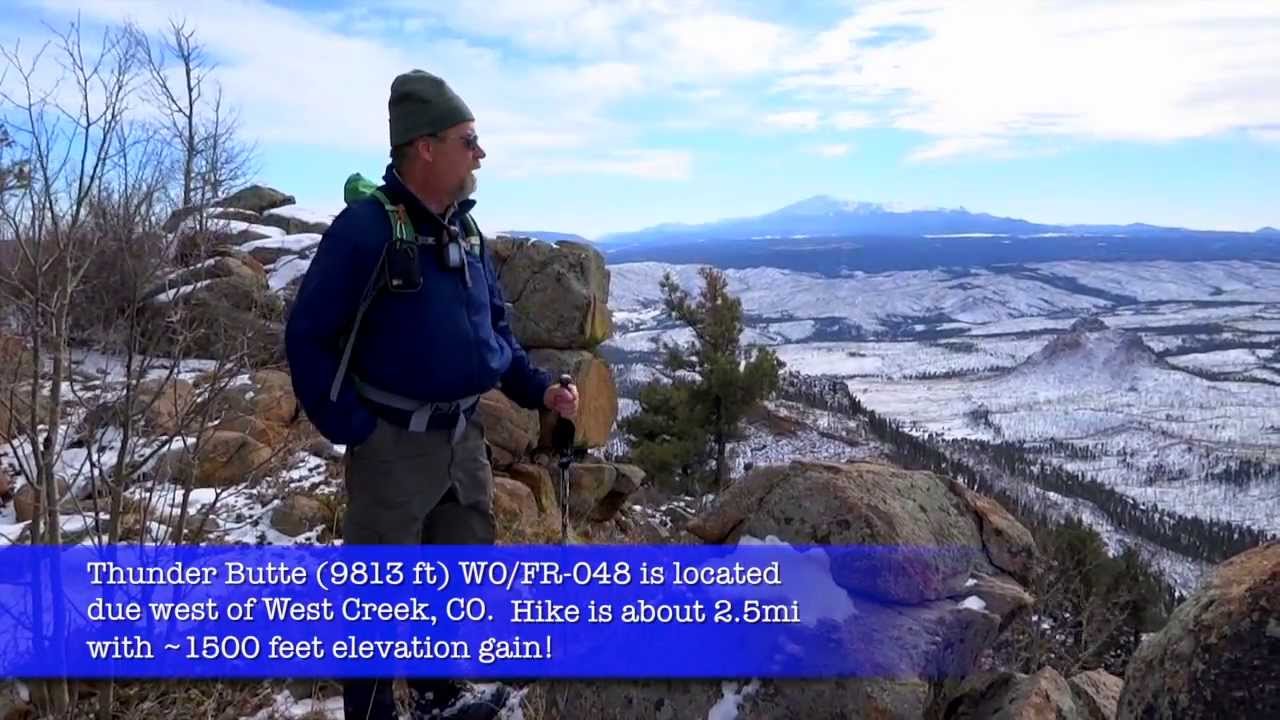 SOTA on Thunder Butte - YouTube
