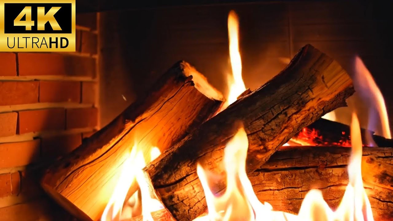 🔥 12 Hours of Cozy Fireplace - Ultra HD Crackling Fire & Relaxation ...