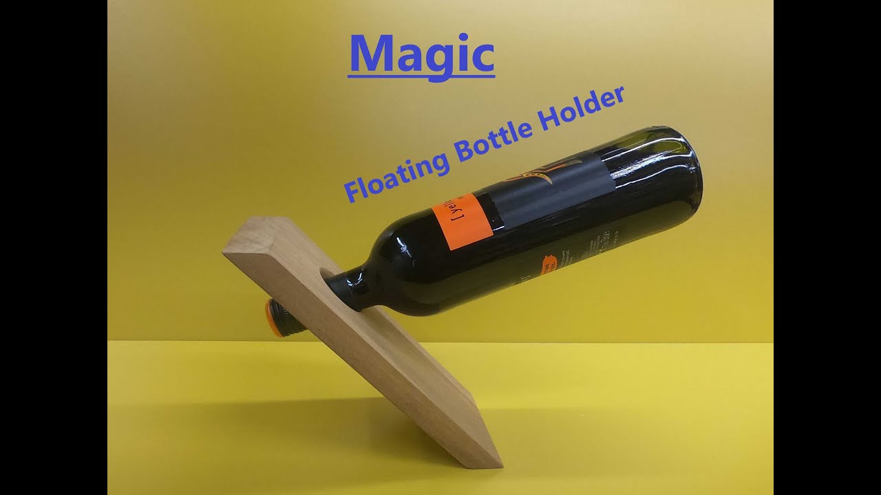 HOW TO MAKE A FLOATING BOTTLE HOLDER - YouTube