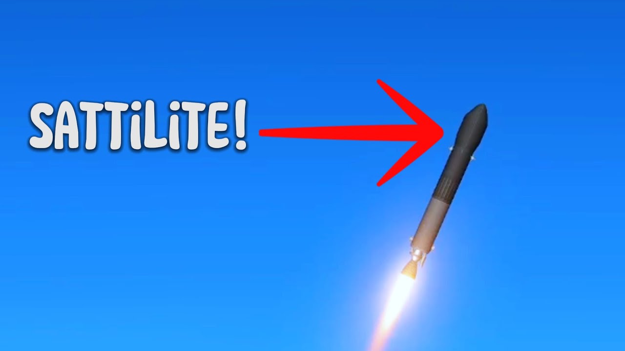 Smallest Rocket with SATELLITE! | Spaceflight Simulator - YouTube