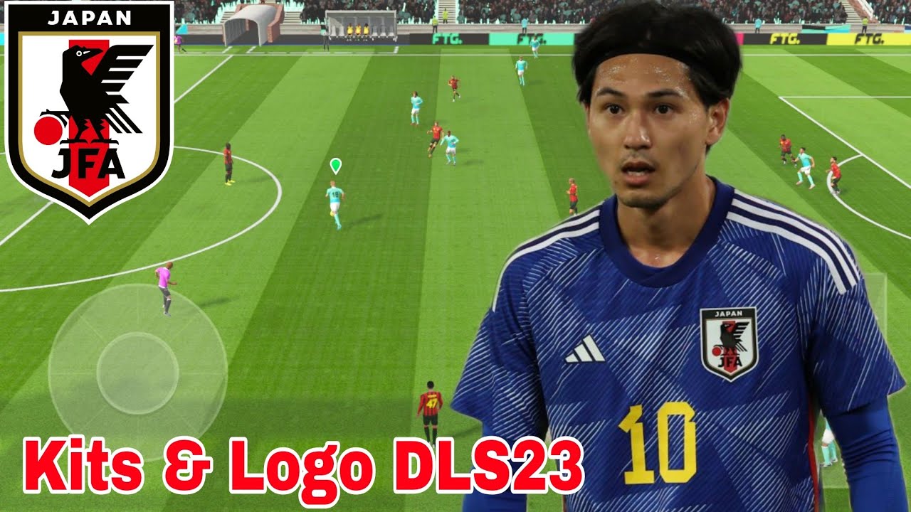 Make Japan National Team Kits & Logo 2024 - Dream League Soccer 2023 ...