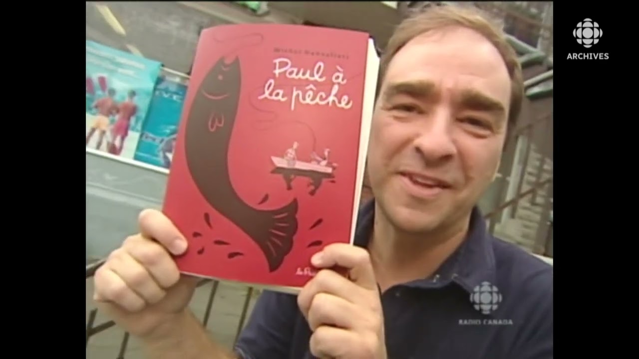 Le bédéiste Michel Rabagliati et son personnage de Paul en 2006 - YouTube