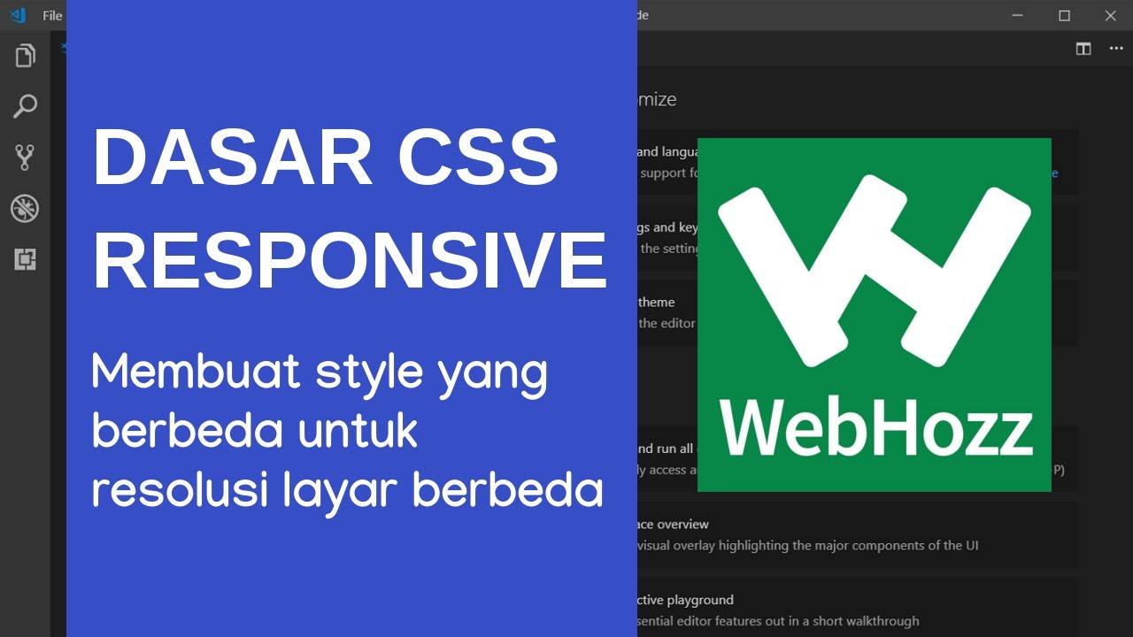 Belajar Html Css Dasar Dasar Css Responsive Youtube 8776