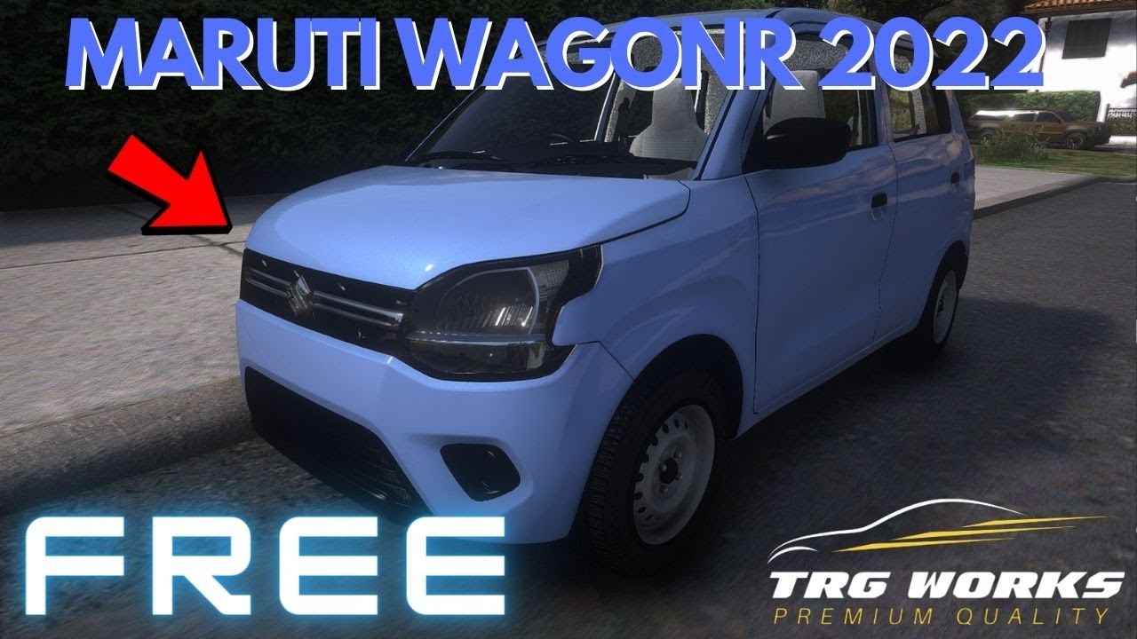 Maruti WagonR 2022 Mod For GTA V Gameplay. - YouTube
