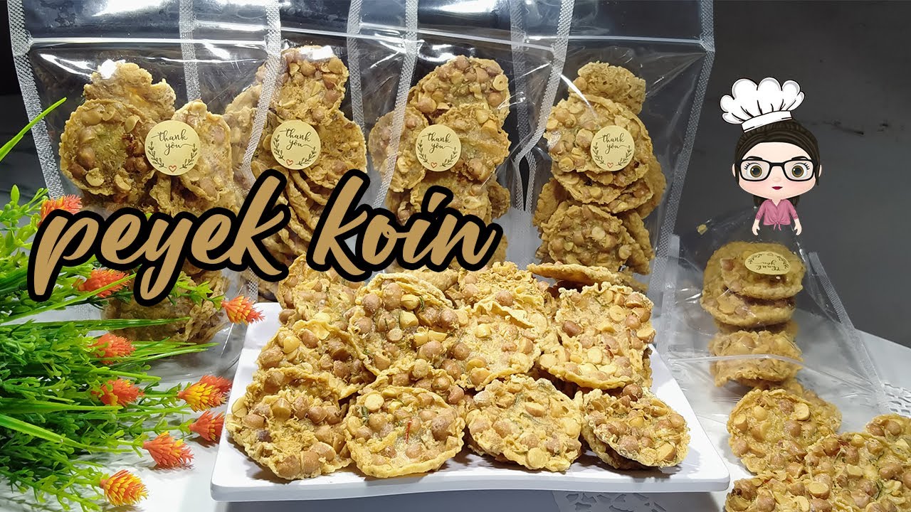 Ide Jualan Modal Minim | Renyah & Gurih | Peyek Koin Kacang Pedas - YouTube