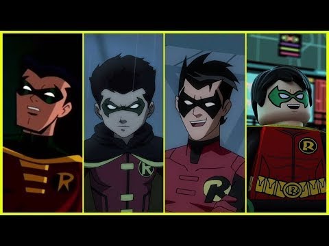 Damian Wayne (Robin) Evolution in Cartoons. (2018) - YouTube