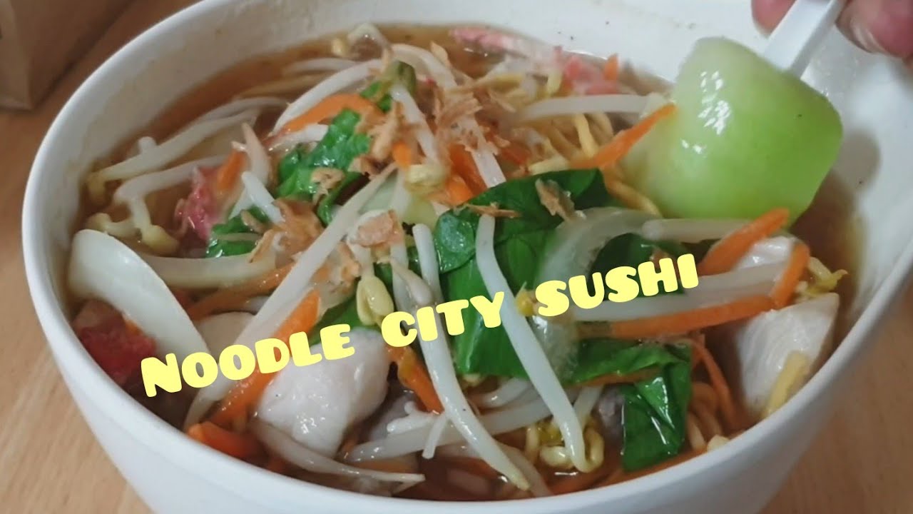 Noodle city sushi / Sushi Restaurant - YouTube