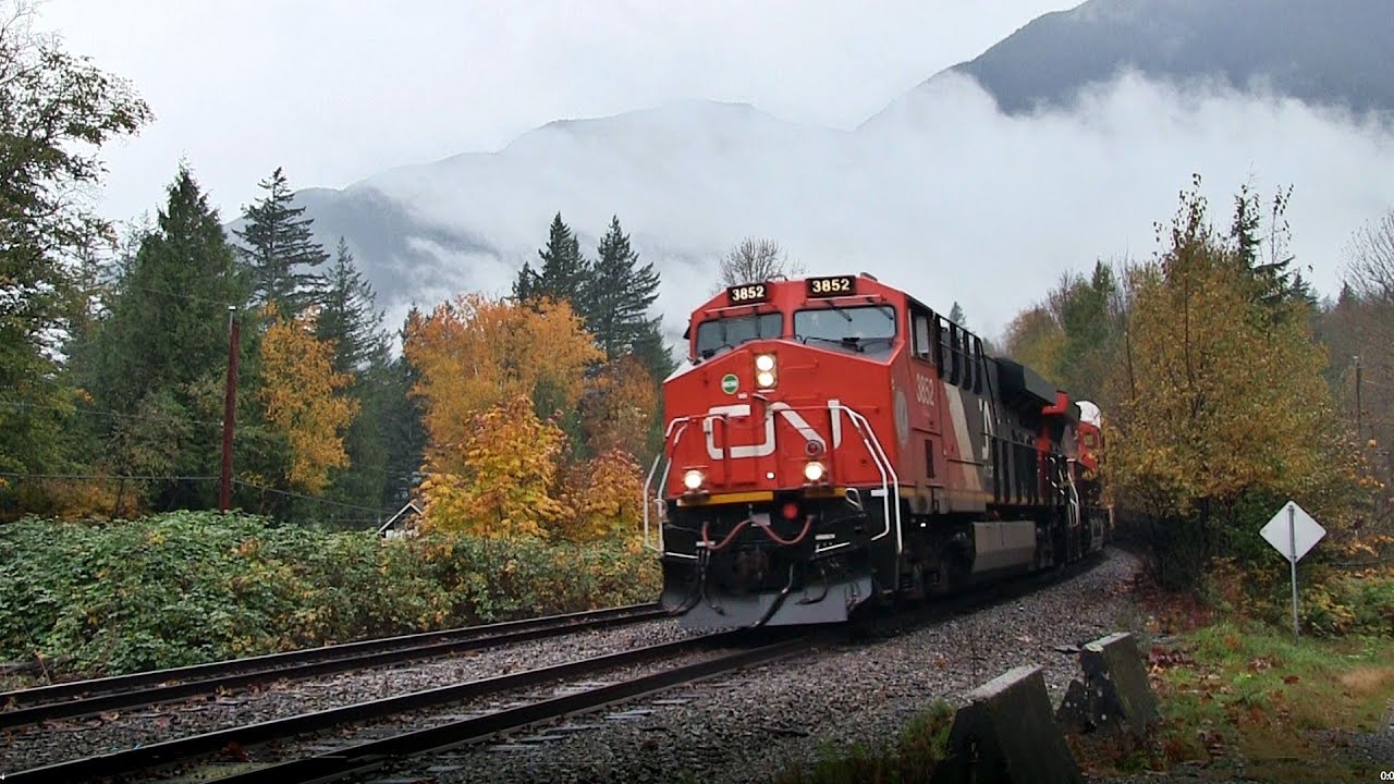 ALL EMD SD70M-2, & Double SD70I's, K5LLA, CP Dual Flags AC44CW, Fall ...