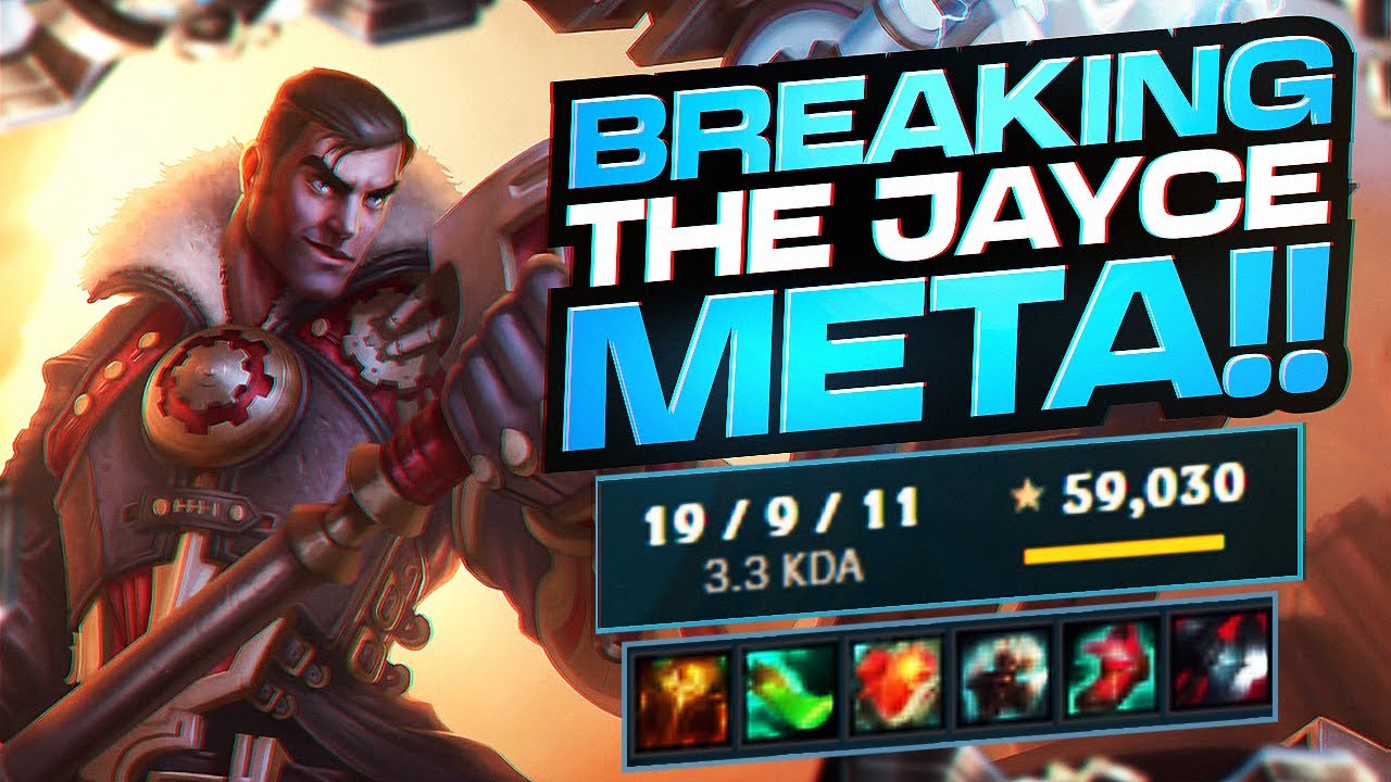 Breaking the Jayce Meta!!! CRAZY NEW BUILD!!!!Rank 1 Jayce Dominates ...