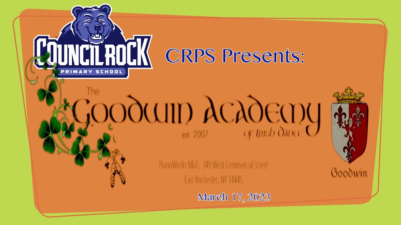 CRPS Goodwin Academy of Irish Dance March 17, 2023 - YouTube