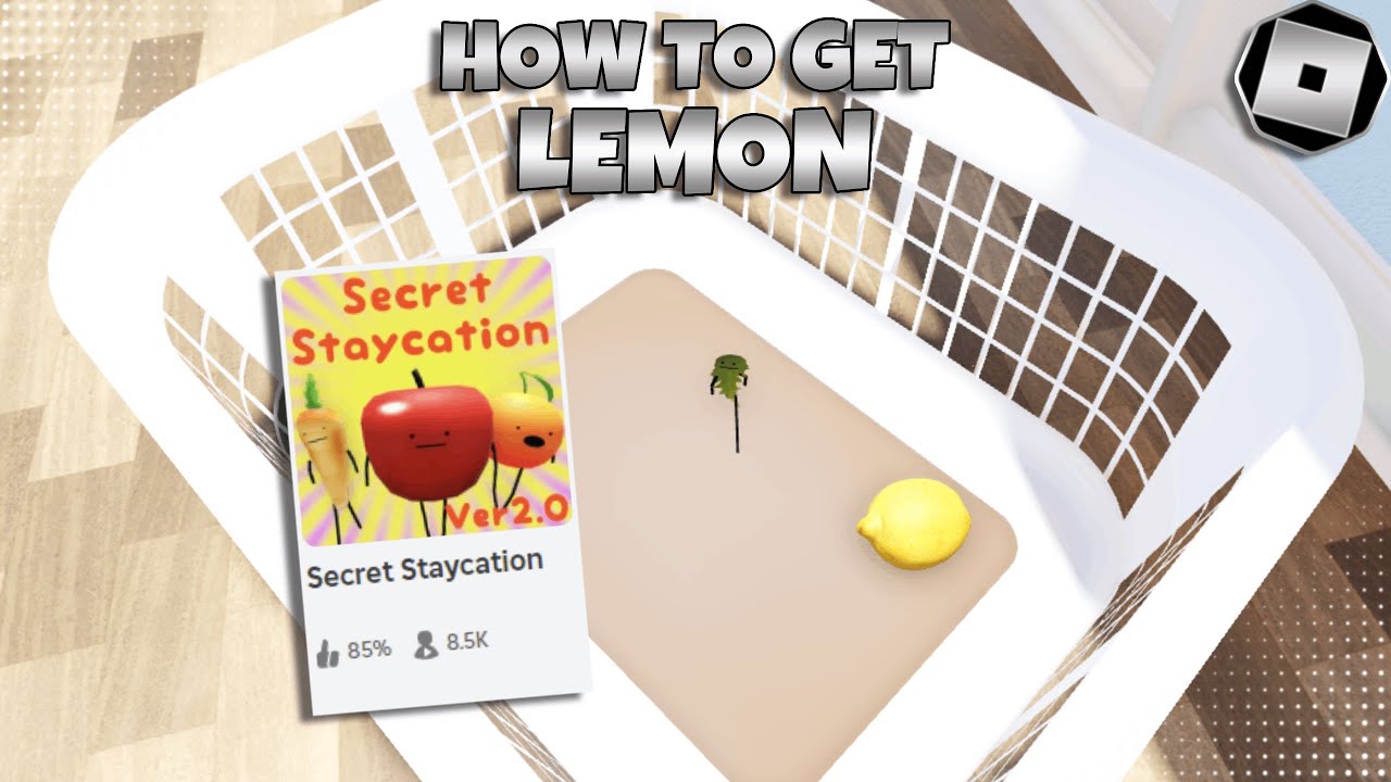 How to get Lemon In Secret Staycation | Roblox - YouTube