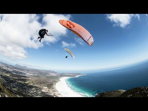 Extreme Freestyle Paragliding Tricks with Marvin Ogger