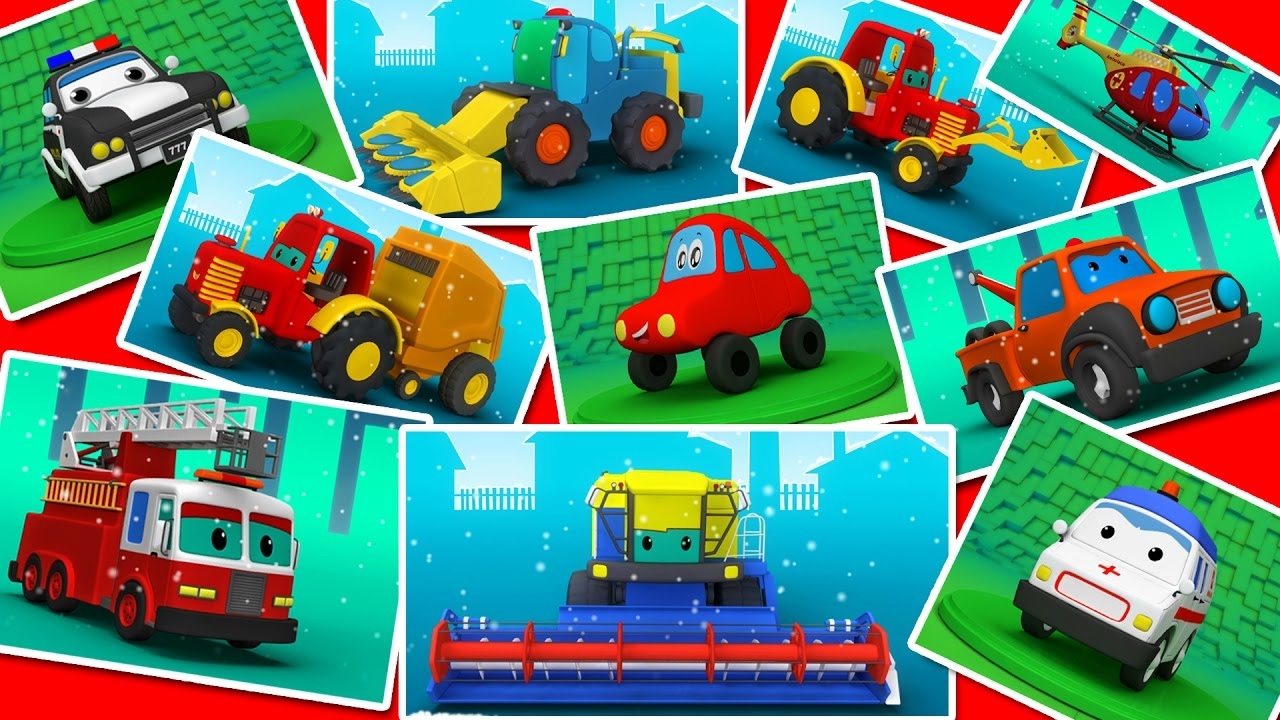 Emergency Vehicles | Vehicles for Kids | Rescue Trucks |3D Video - YouTube