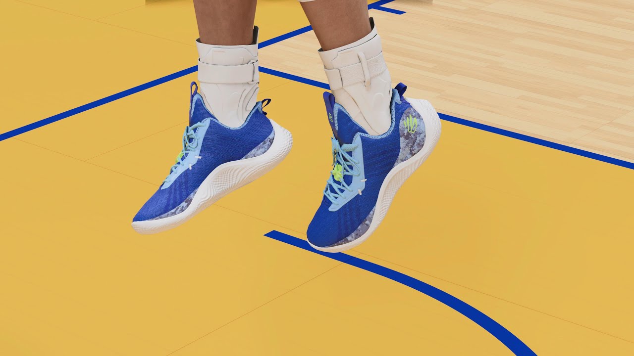 NBA 2K23 Next Gen Shoe Creator Under Armour Curry 10 Steph Curry PE ...