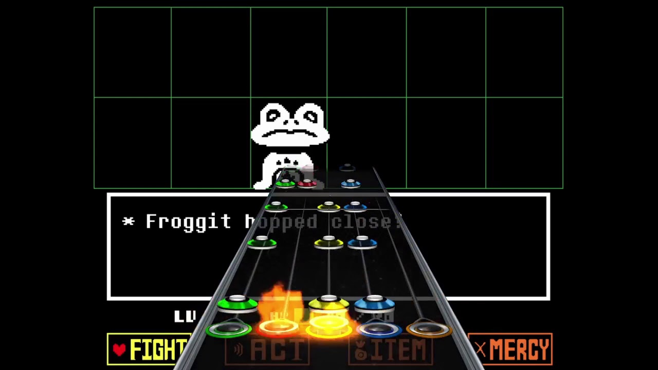 Undertale OST 009 - Enemy Approaching (Clone Hero Chart) - YouTube