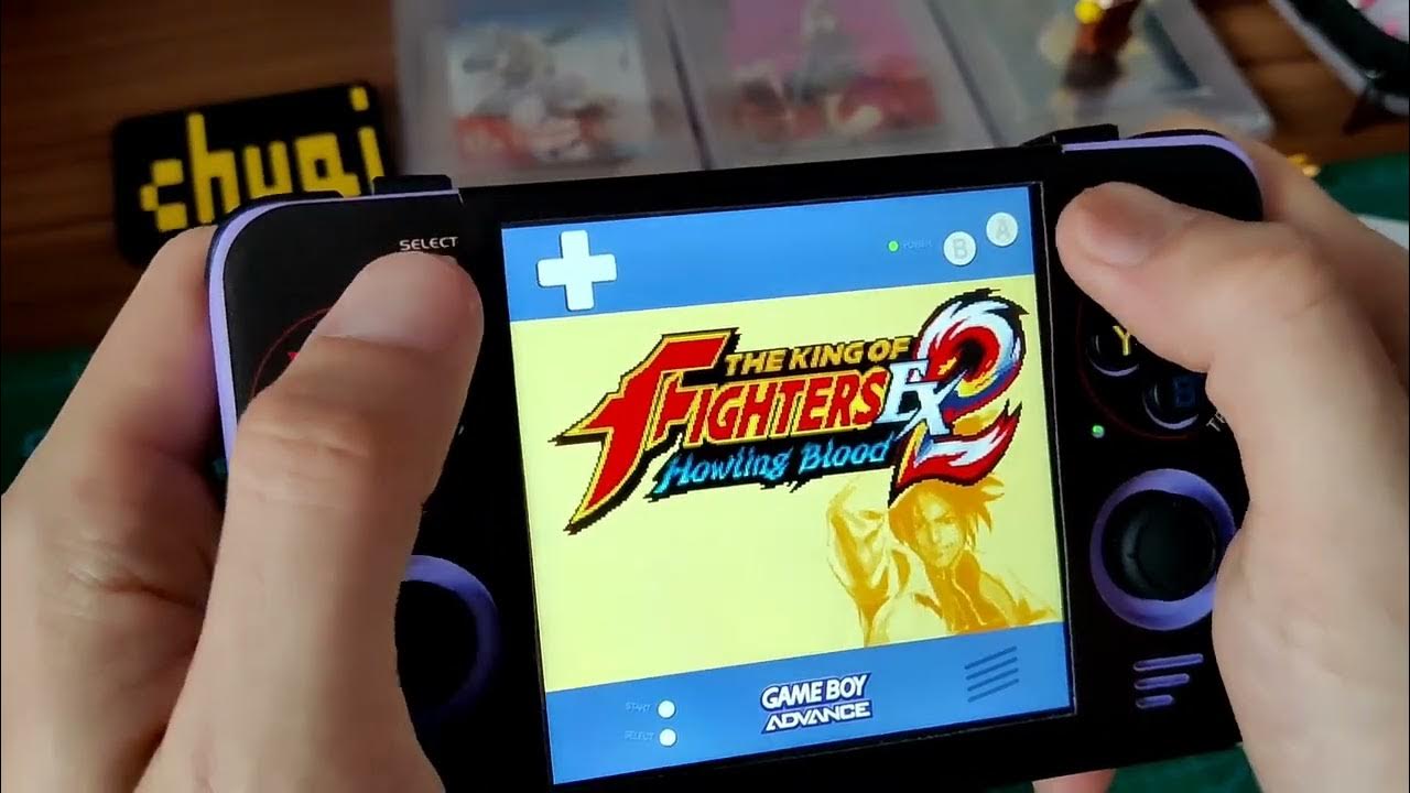 RGB30掌机试玩模拟GB,GBA,GBC,MD街机对打 - YouTube