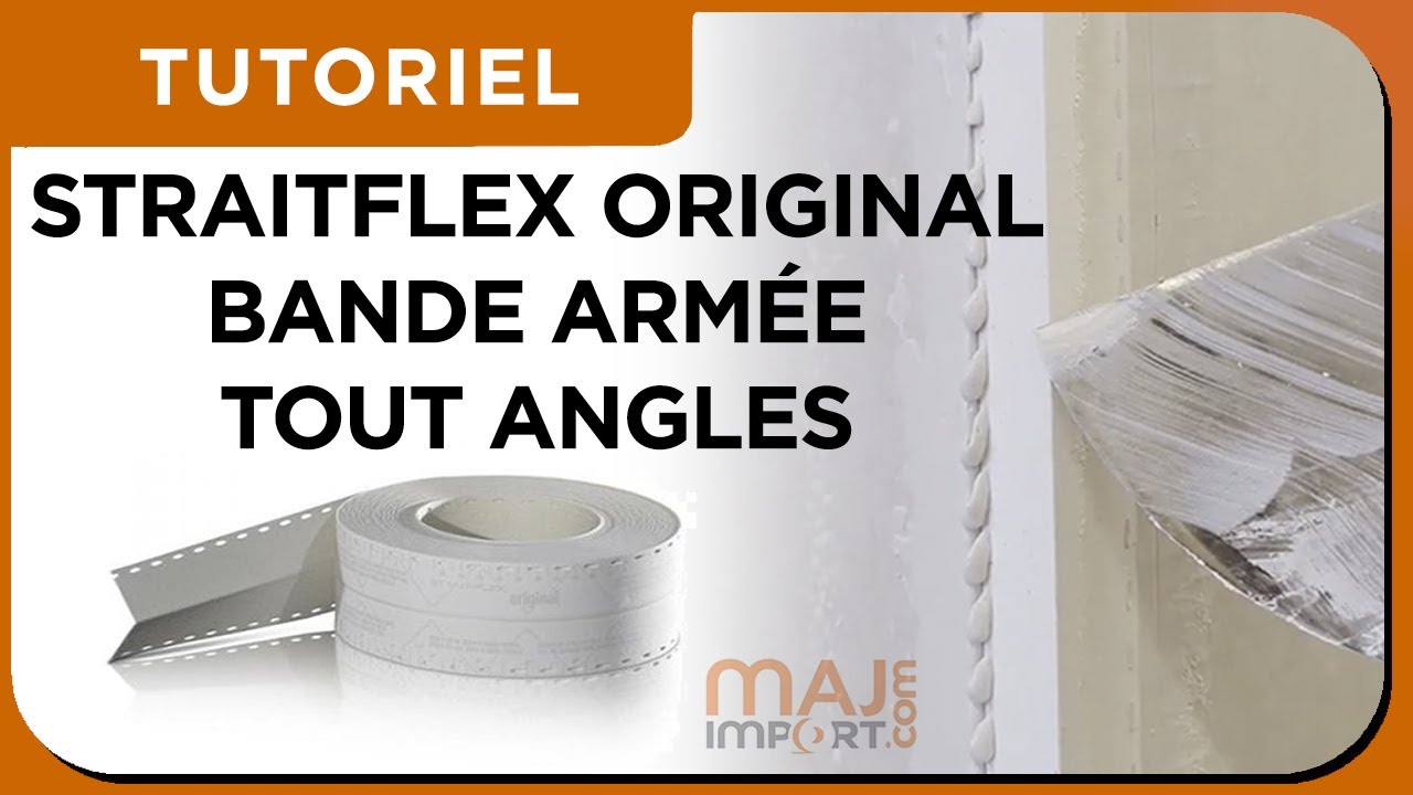 Tutoriel : bande armée Original Straitflex la bande tout angles - YouTube