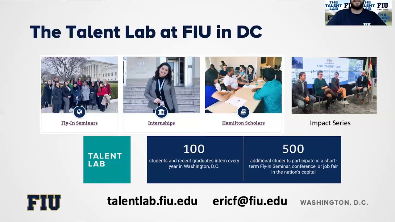 Overview of the Talent Lab at FIU in DC - YouTube