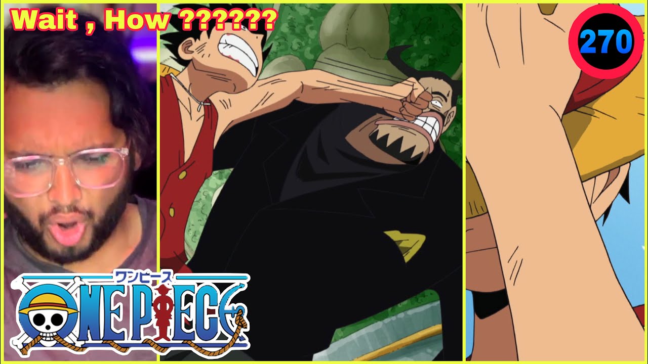 Where did that come from ? !! One Piece Episode 270 Reaction. One Piece ...