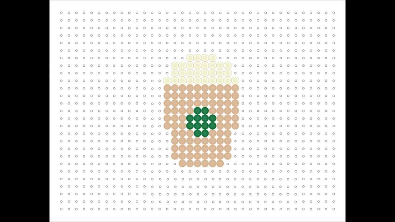 Hama Bead Starbucks Coffee (Drink Series #3) - YouTube
