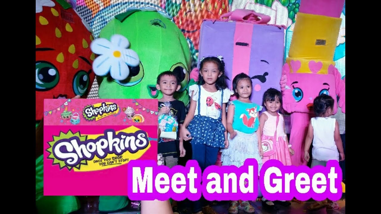 SHOPKINS Meet and Greet - YouTube