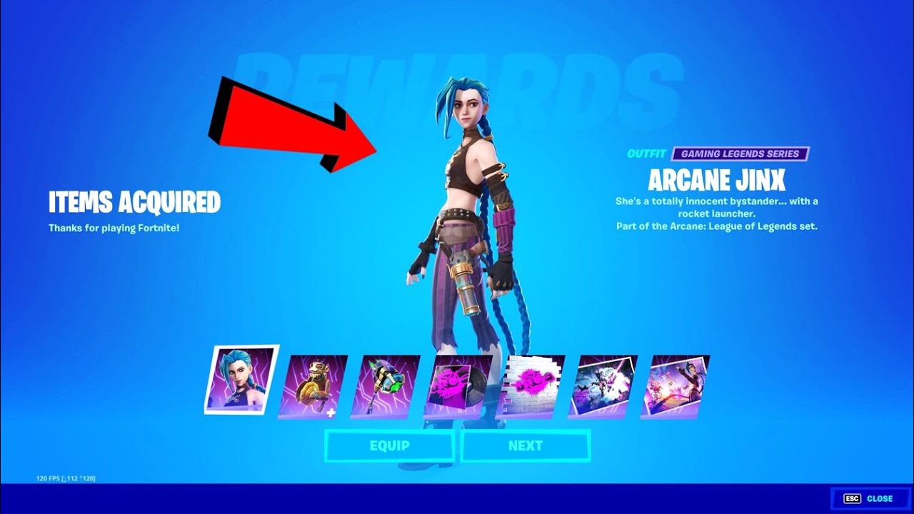 Como CONSEGUIR GRATIS la SKIN DE *JINX ARCANE* en FORTNITE😱🎁 ...