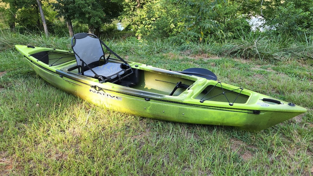 Native Watercraft Ultimate FX12 Kayak: Paddling Demo and Review - YouTube