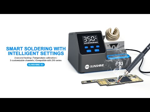 SUNSHINE S3  210 intelligent soldering station