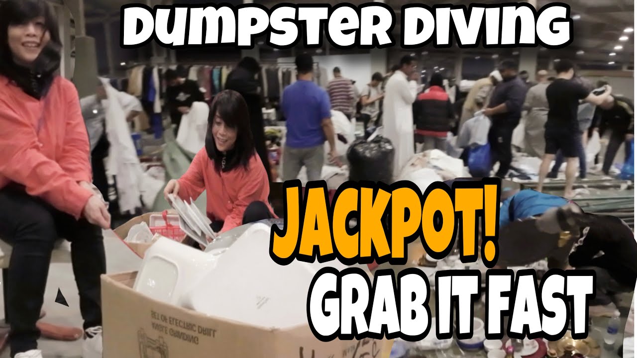 JACKPOT WOW GRAB IT FAST‼️ ️ | DUMPSTER DIVING WEEK END | BESTIE BUDDY ...