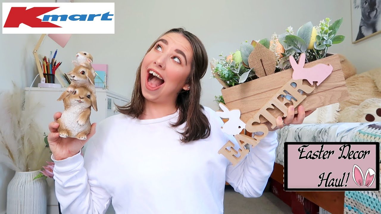 Easter Decor Haul! 2023 Kmart & Bed, Bath n Table Goodies! - YouTube