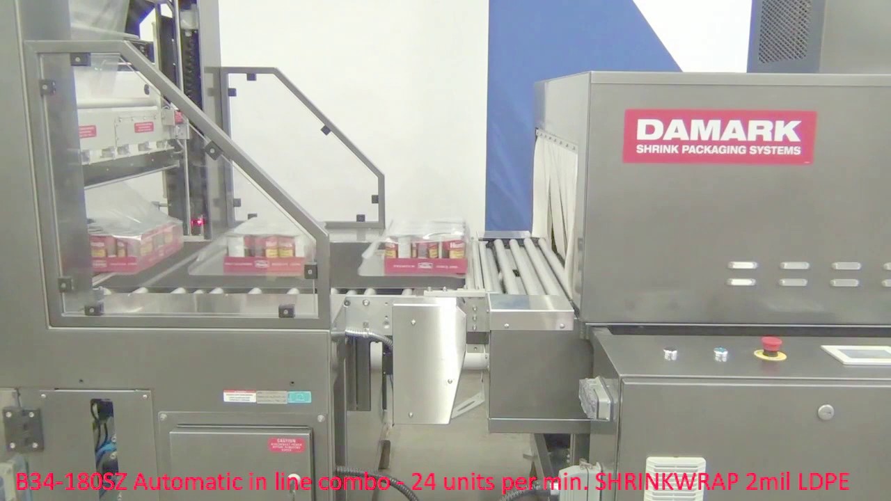 3G Packaging Corp. | B34-180SZ Shrink Bundler & Sleeve Wrapper - YouTube