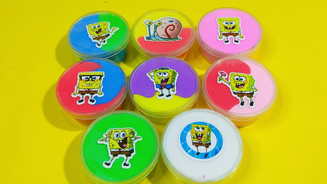 Spongebob Squarepants - Looking For Rainbow CLAY With Mini Circle ...