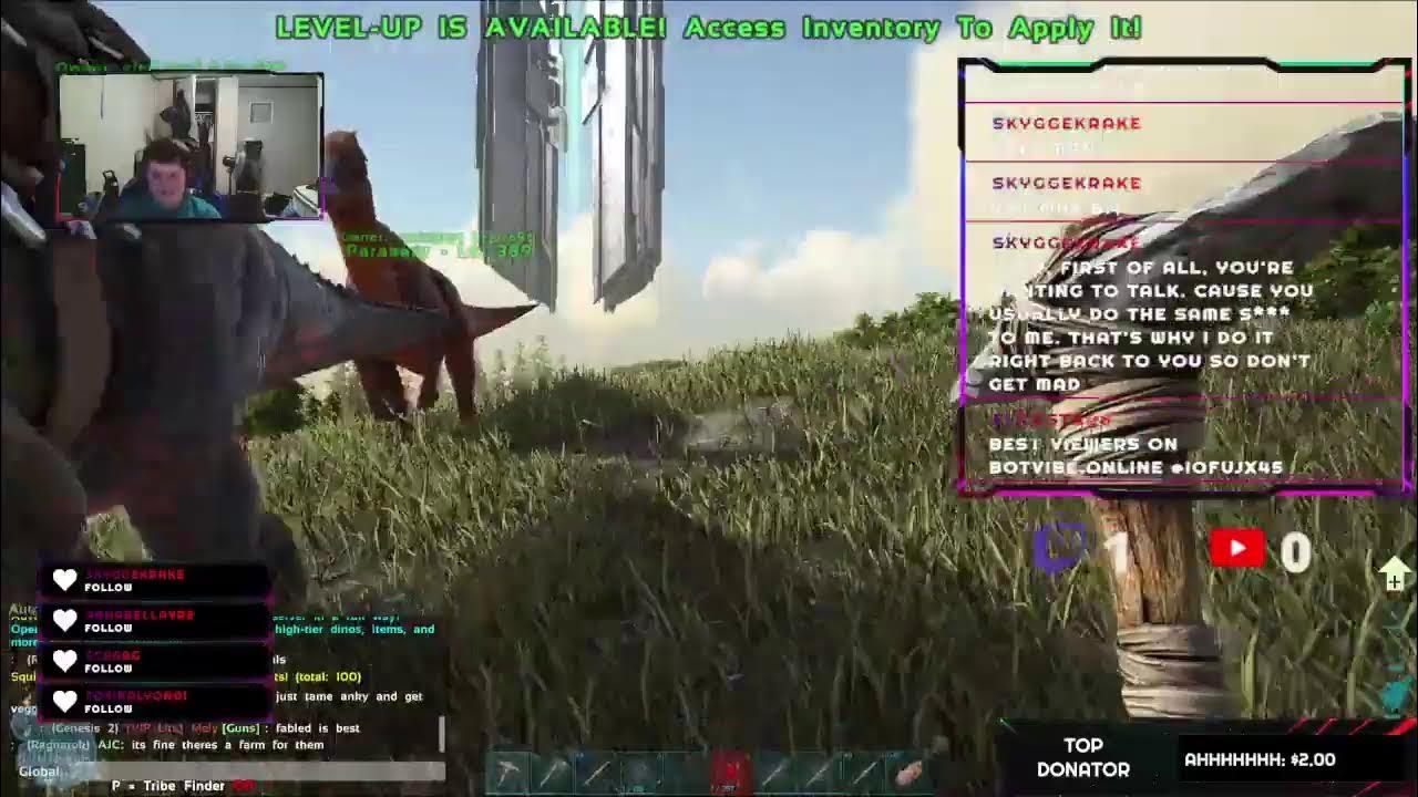 Ark survival evolved primal fear ep 1 LIVE - YouTube