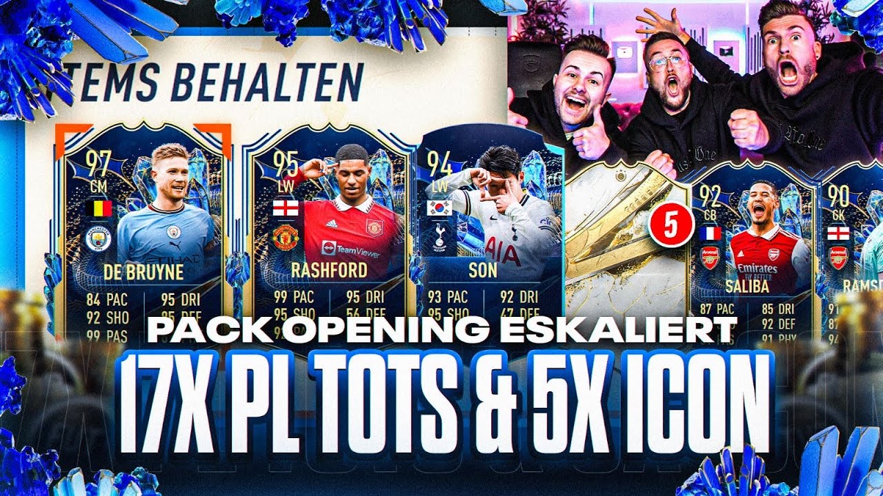 HILFE was PASSIERT HIER 😱😱 5x ICON + 17x PL TOTS GEZOGEN 😍 Pack Opening ...