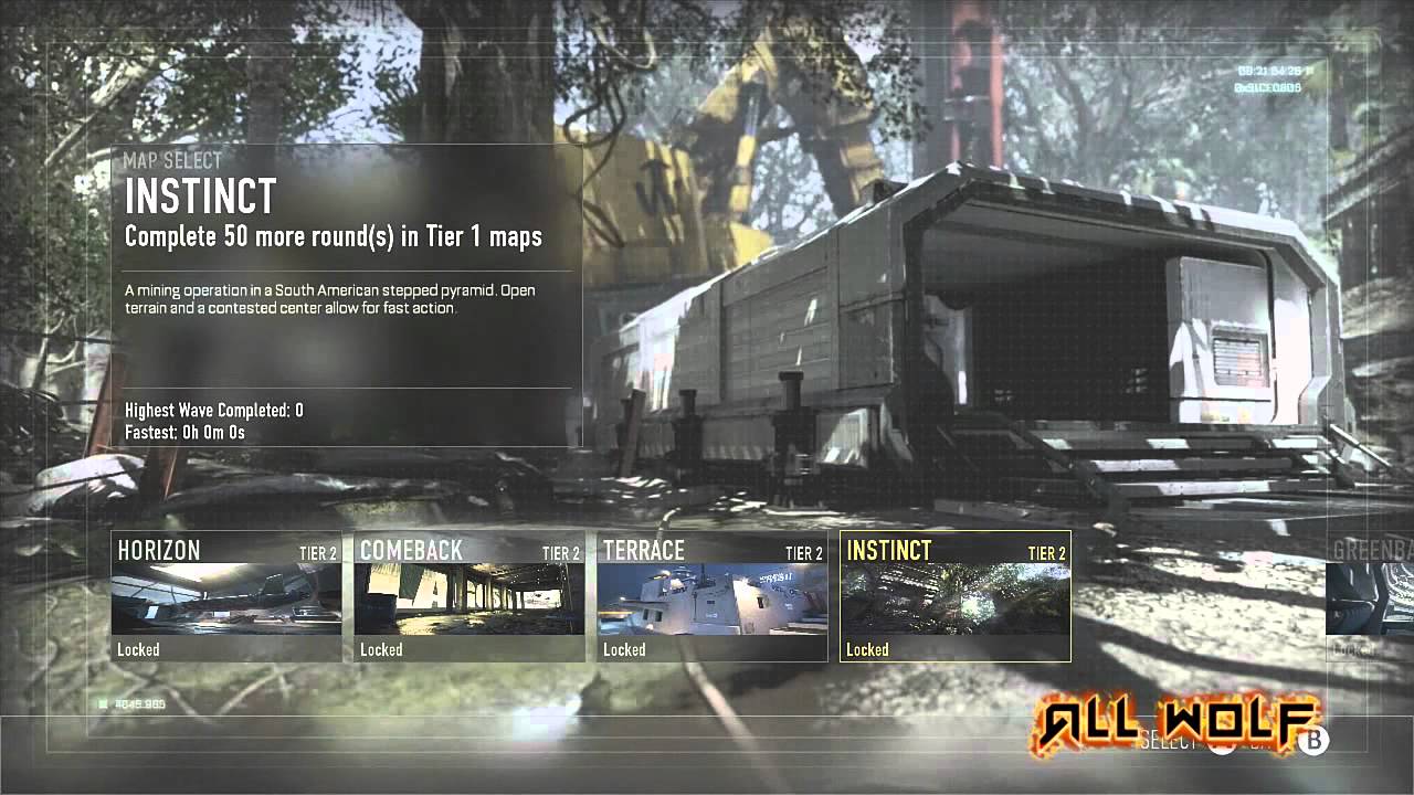 CALL OF DUTY ADVANCED WARFARE ALL MAPS TODOS LOS MAPAS - YouTube