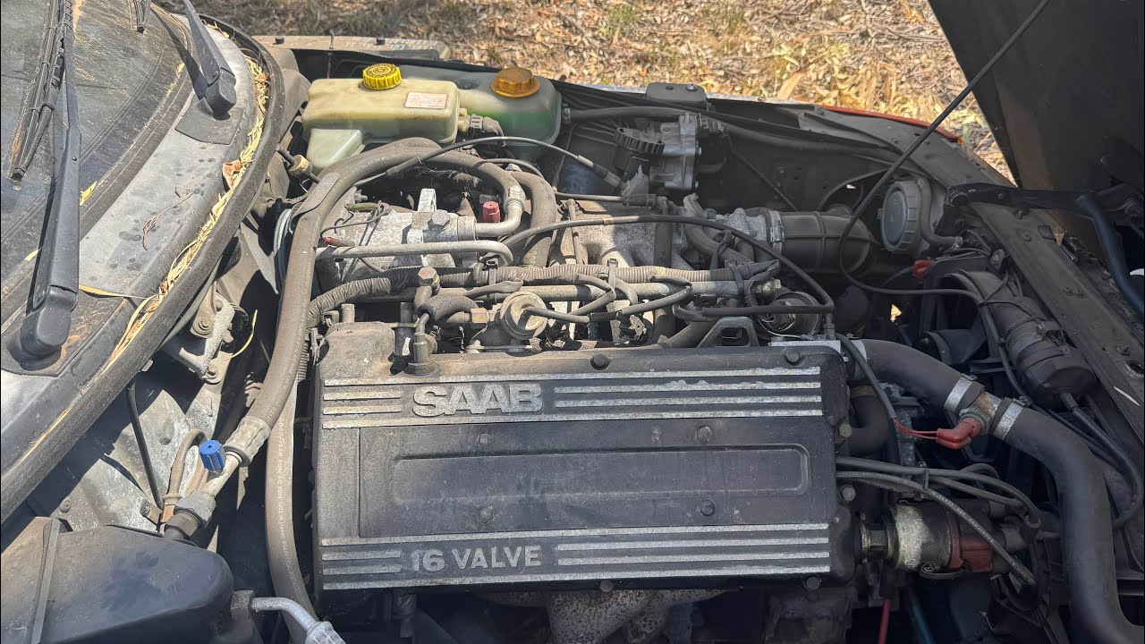Engine number location on SAAB 900 2.1 (B212) - YouTube