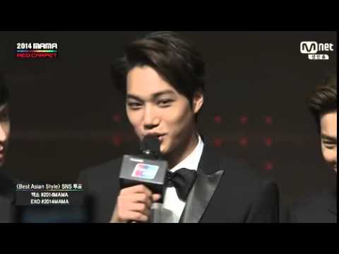141203 EXO @ 2014 MAMA Red Carpet