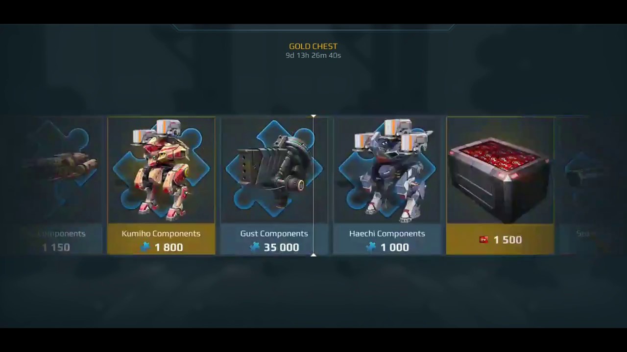 War Robots : Black Market ( 3000 keys ) - YouTube