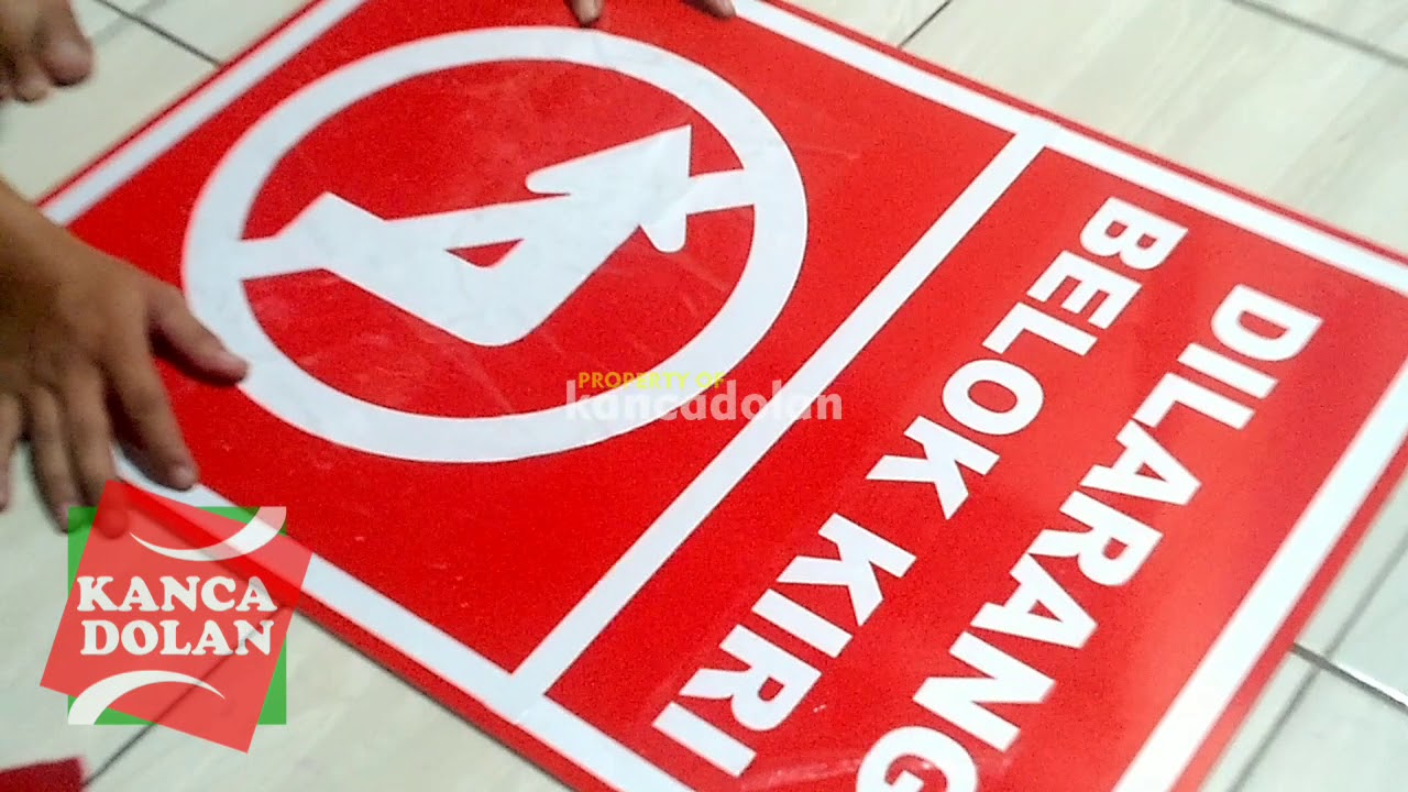 CUTTING STICKER RAMBU JALAN LALULINTAS - YouTube