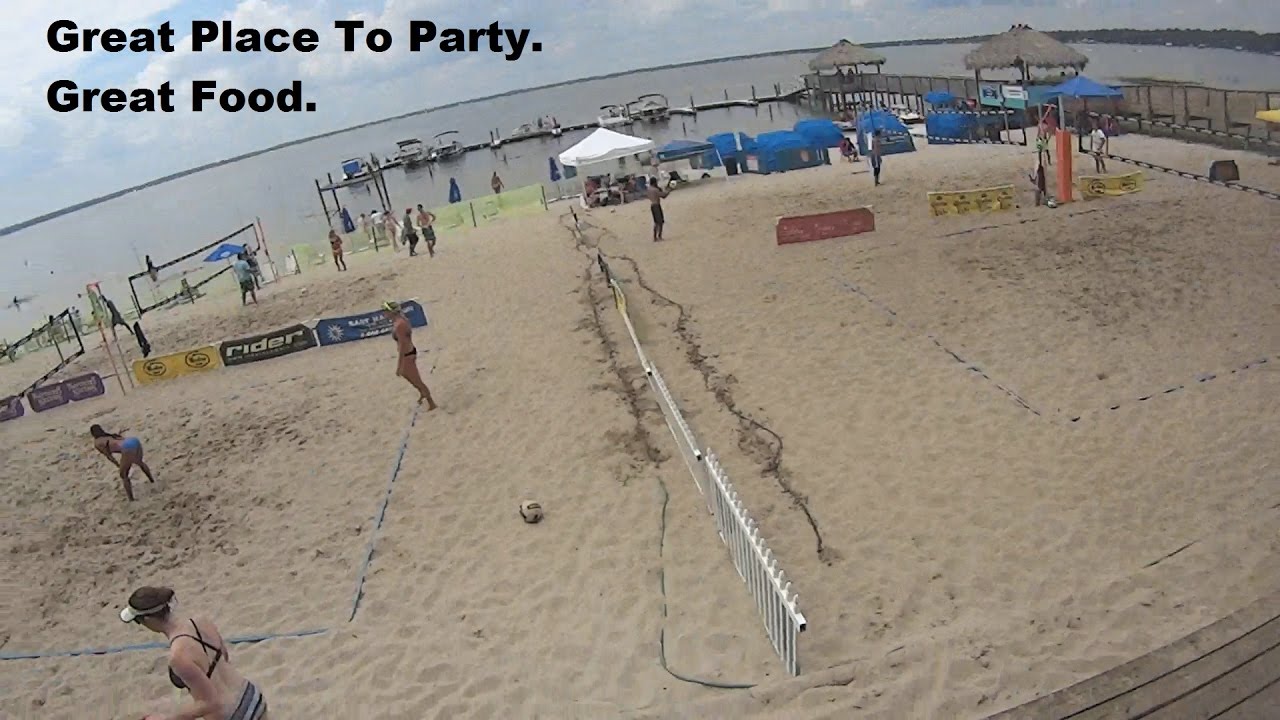Party At Eaton's Beach Sandbar & Grill Weirsdale, Florida - YouTube