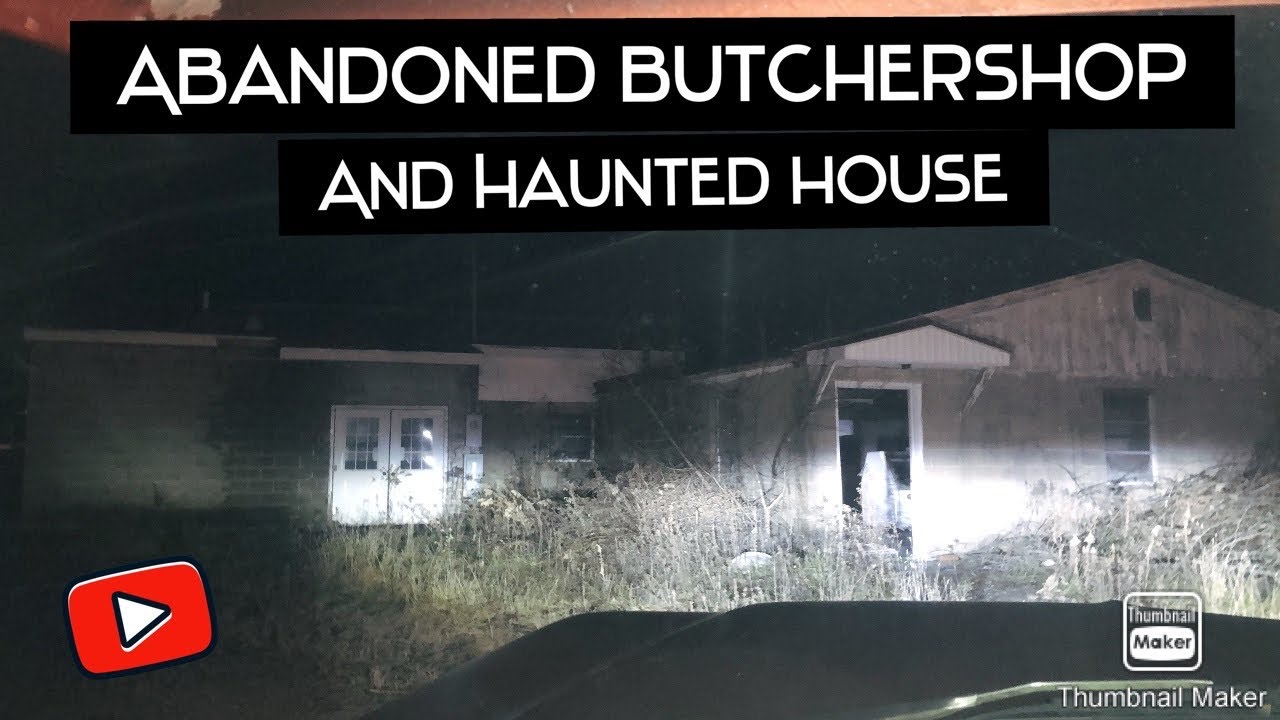 Exploring an Abandoned Butcher Shop and haunted house! - YouTube