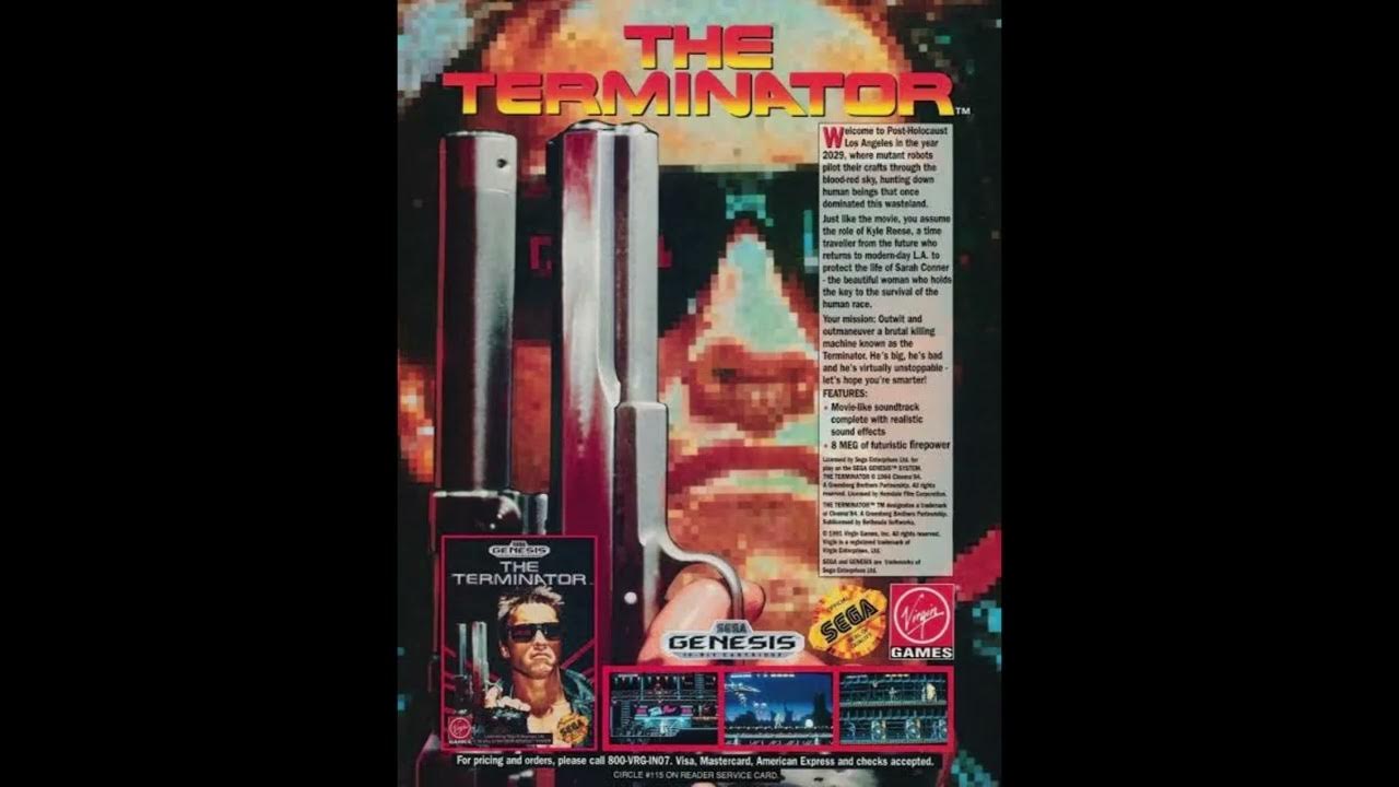 The Terminator Sega Genesis Game Advert (UK 1992) (Audio Only) 😎 🔫 🕹 - YouTube