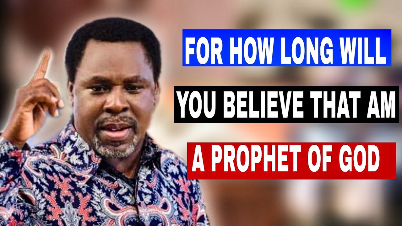 For how long will you believe am a prophet of GOD - YouTube