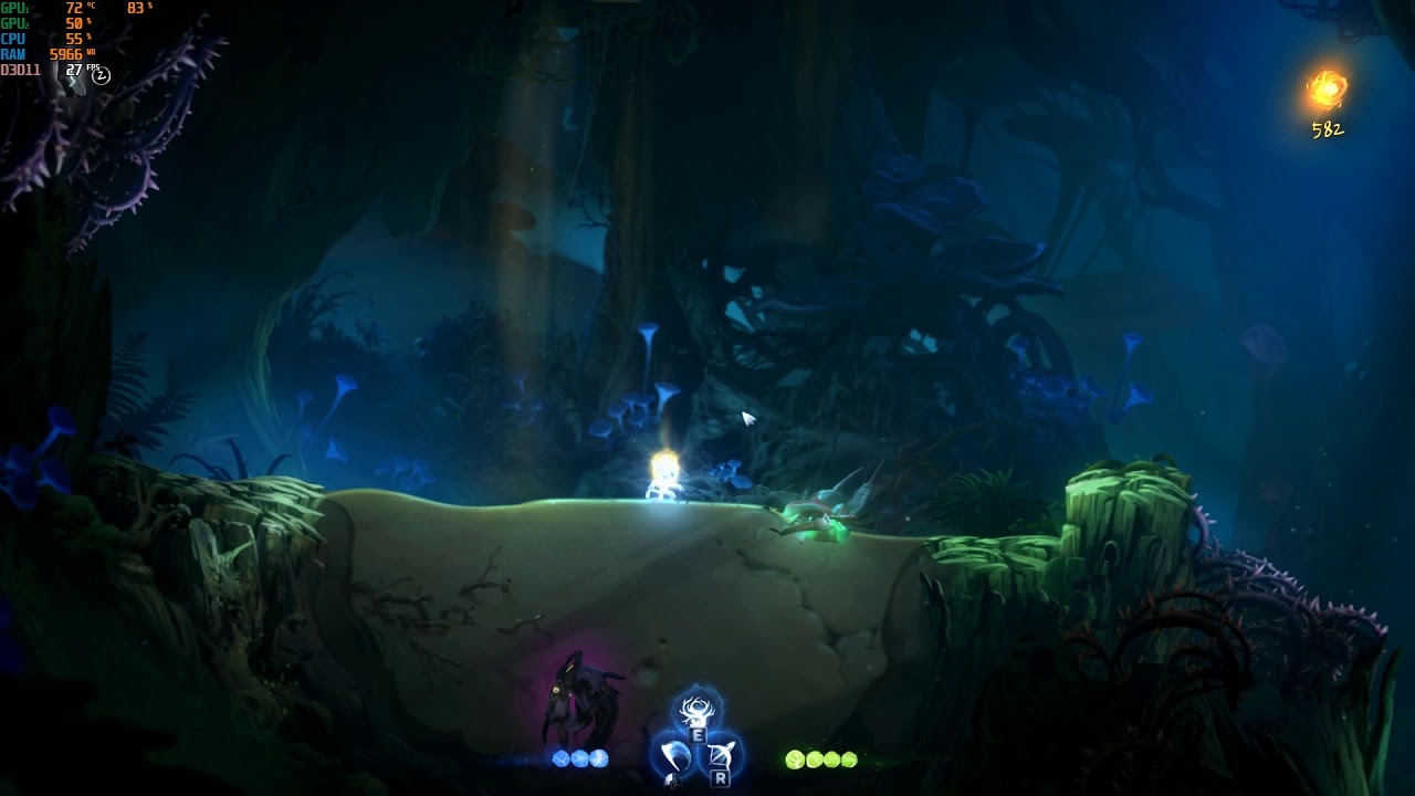 Ori and the Will of the Wisps 2020 | Midnight Burrows: Attemp to kill ...
