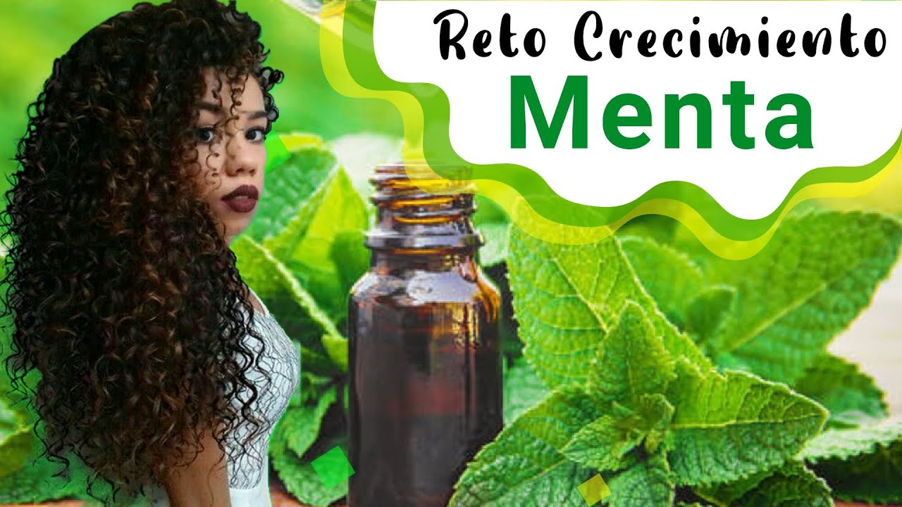 RETO CRECIMIENTO CON MENTA🌿 | CÓMO HACER CRECER EL CABELLO MÁS RÁPIDO ...