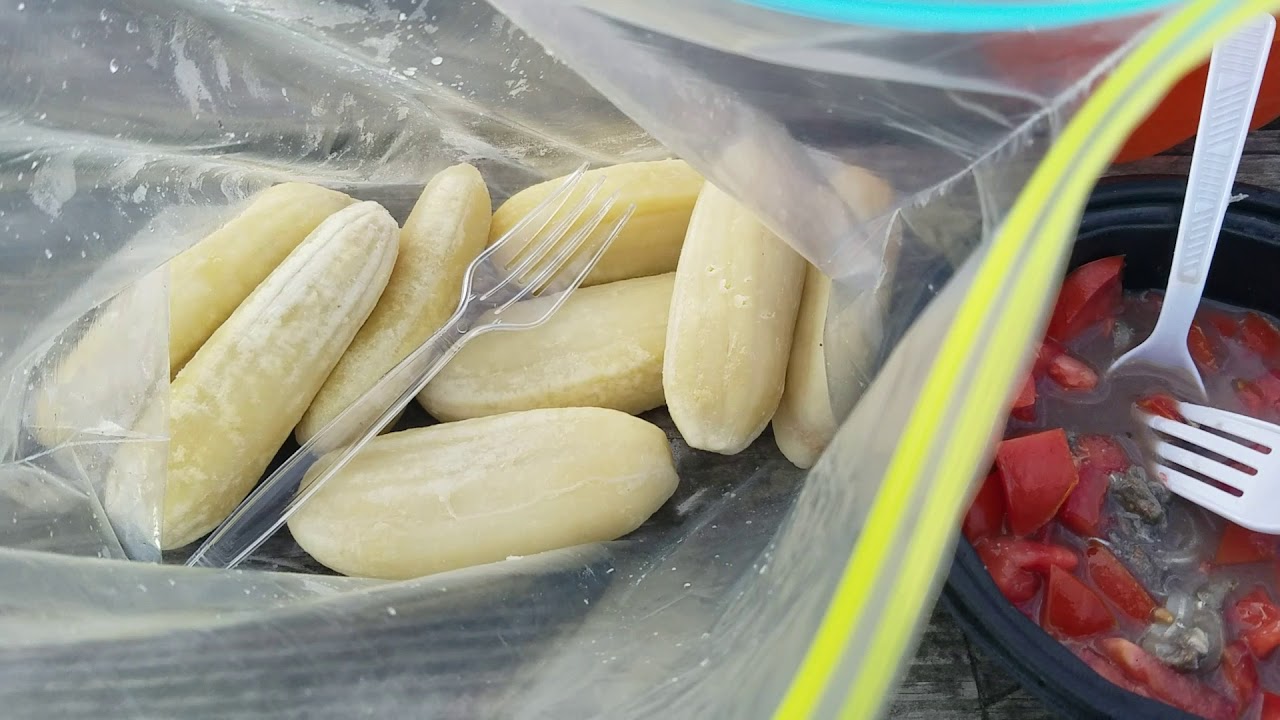 Bagoong with Tomatoes and Boiled Banana - YouTube